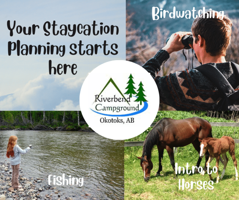 Staycation-1-2024 - Riverbend Campground, Okotoks, Calgary, Alberta